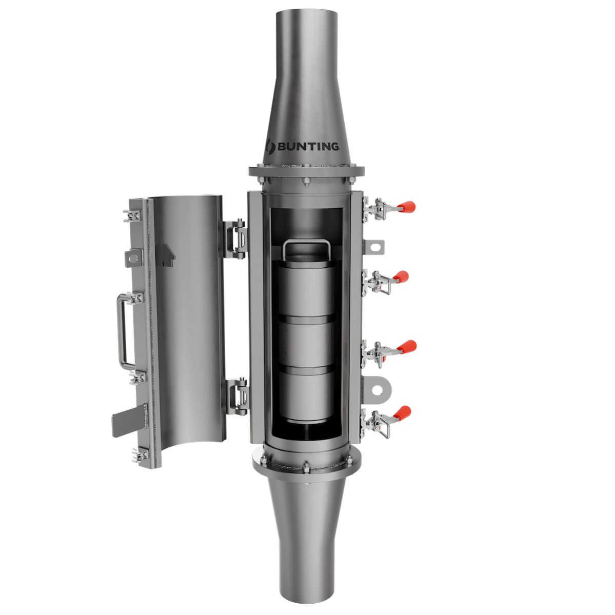 Inline Magnets for Metal Removal in Pneumatic & Gravity Lines