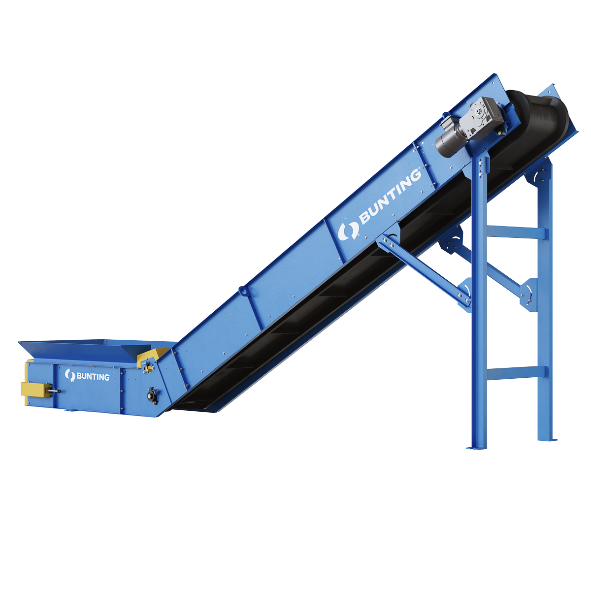 Feeder and Discharge Conveyors for Shredding Systems