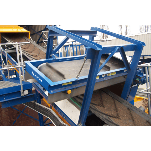 Overband Magnetic Separators | Bunting Crossbelt Magnets